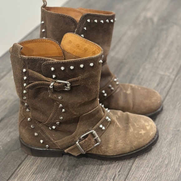 Zara | Shoes | Zara Studded Boot | Poshmark